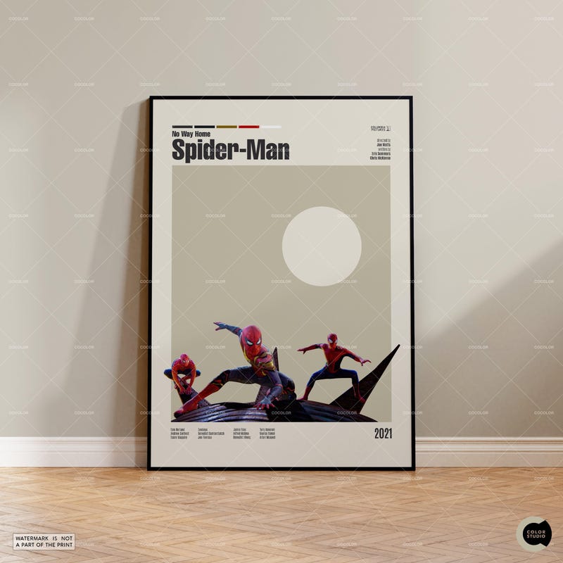 Spider Man No Way Home Poster - Etsy