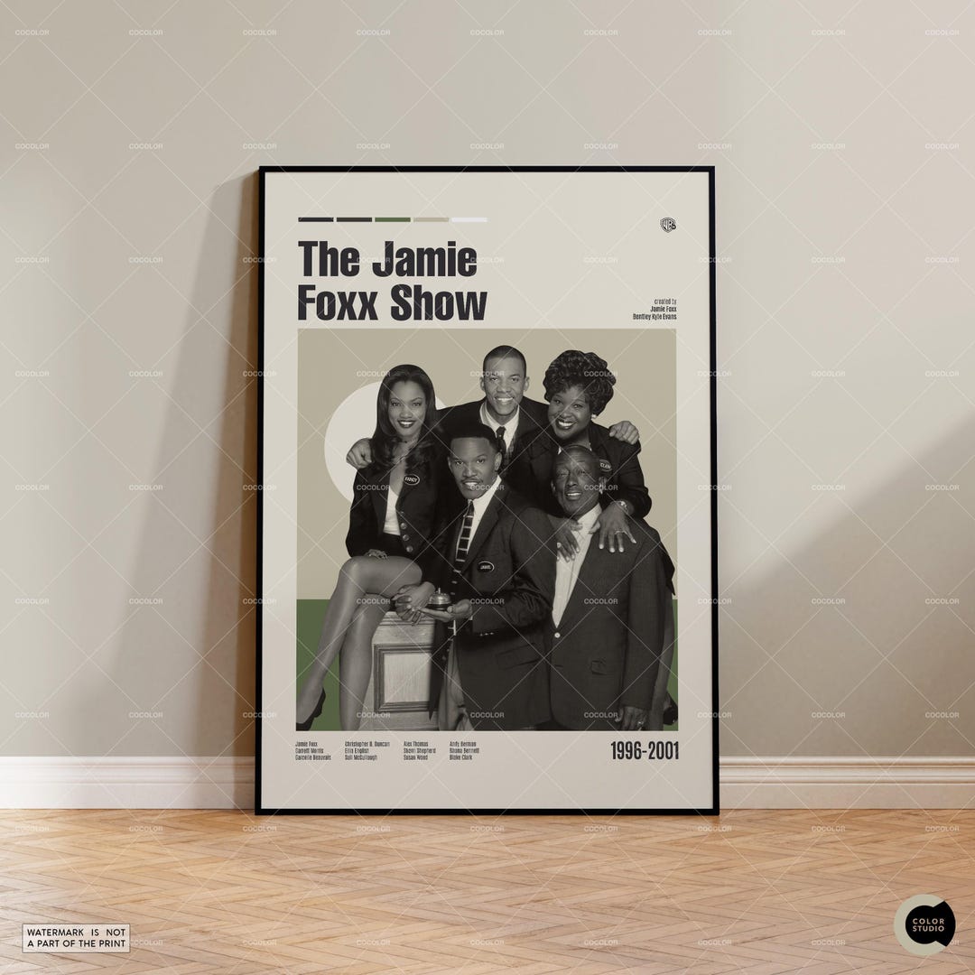 The Jamie Foxx Show, Retro Movie Poster, Midcentury Modern, Retro Tv ...