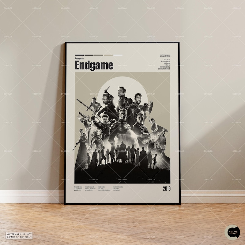Avengers Posters Endgame - Etsy