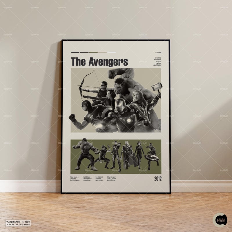 Avengers Posters Movie - Etsy