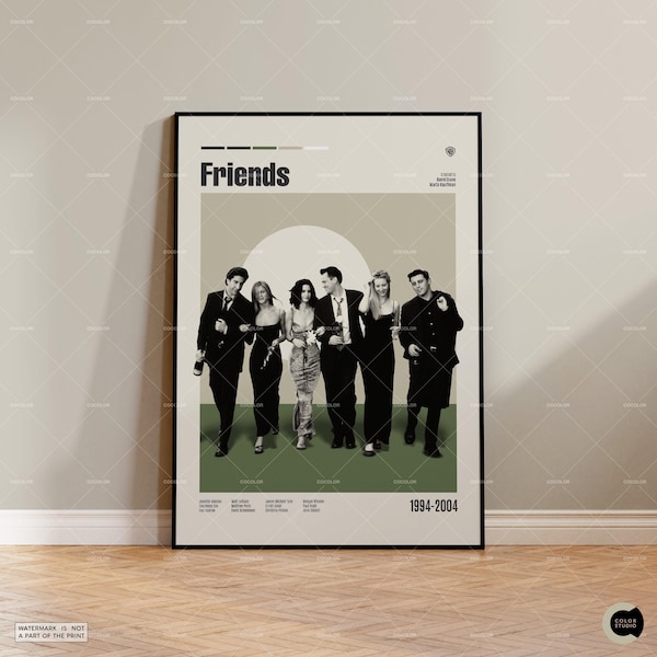 Friends Poster - Etsy UK