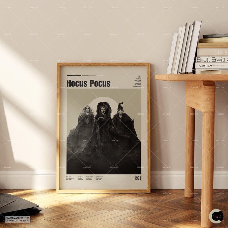 Hocus Pocus, Retro Movie Poster, Midcentury Modern, Retro Tv Show ...