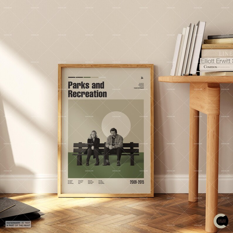 Parks and Recreation, Retro Movie Poster, Midcentury Modern, Retro Tv ...