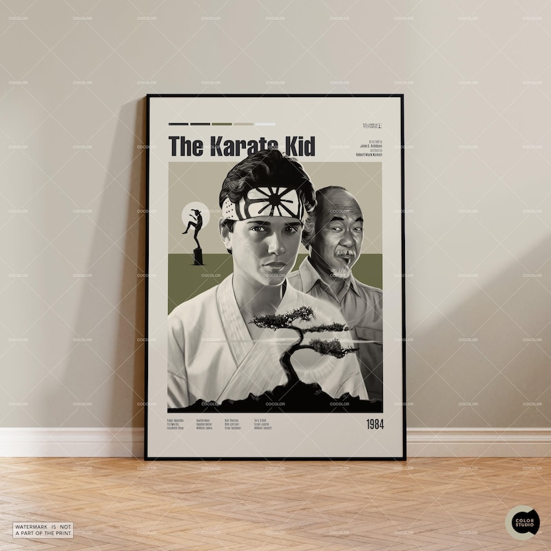 Karate Poster Decor - Etsy