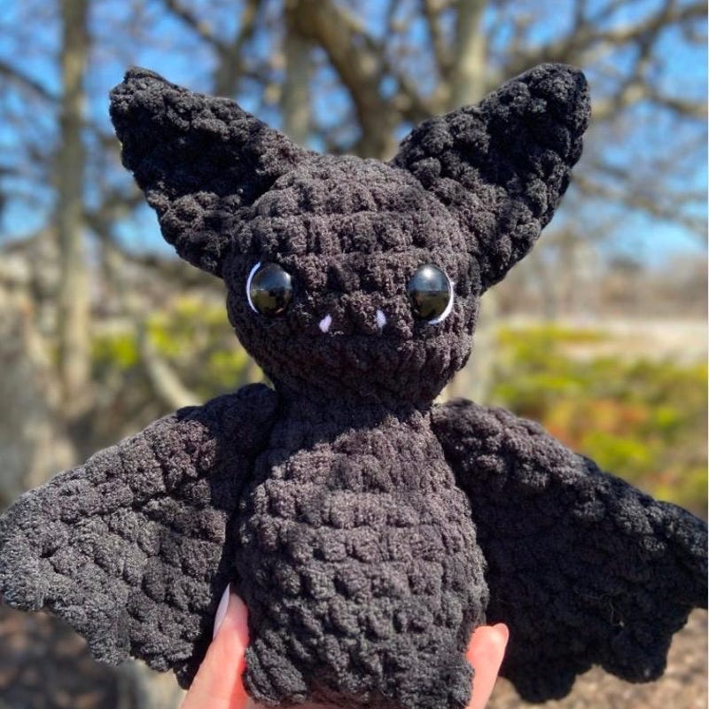 Crochet Bat - Etsy