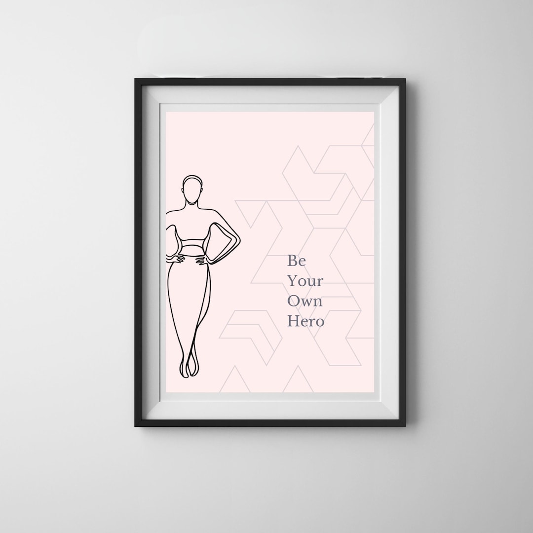 Inspiring Digital Wall Art for Courage and Strength - Etsy