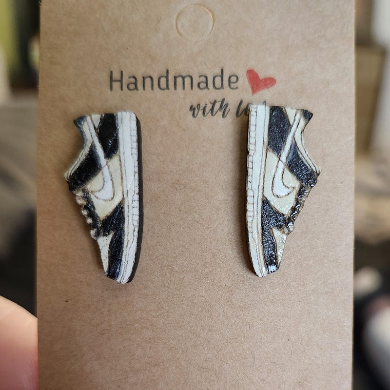 Nike Earrings - Etsy