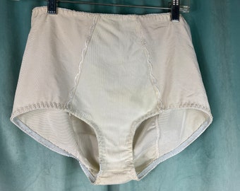 1950's Playtex Pink-ice Perforated Rubber Girdle W/ Garters in Original ...