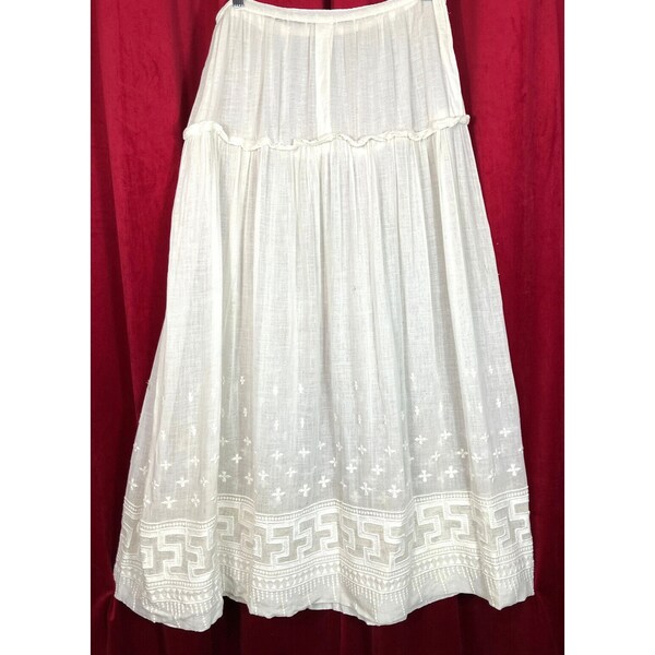 White Greek Skirt - Etsy