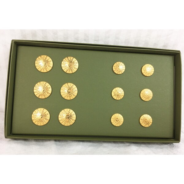 Gilt Buttons - Etsy