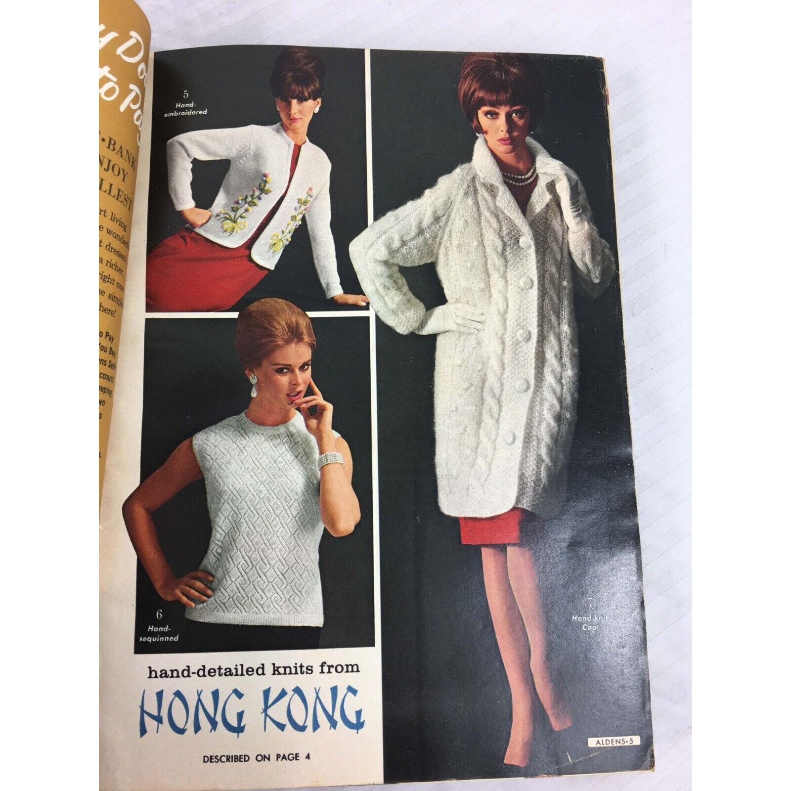 ALDENS Catalog Fall Winter 1965 Fashion Mens Womens Wrangler Lee Jeans ...