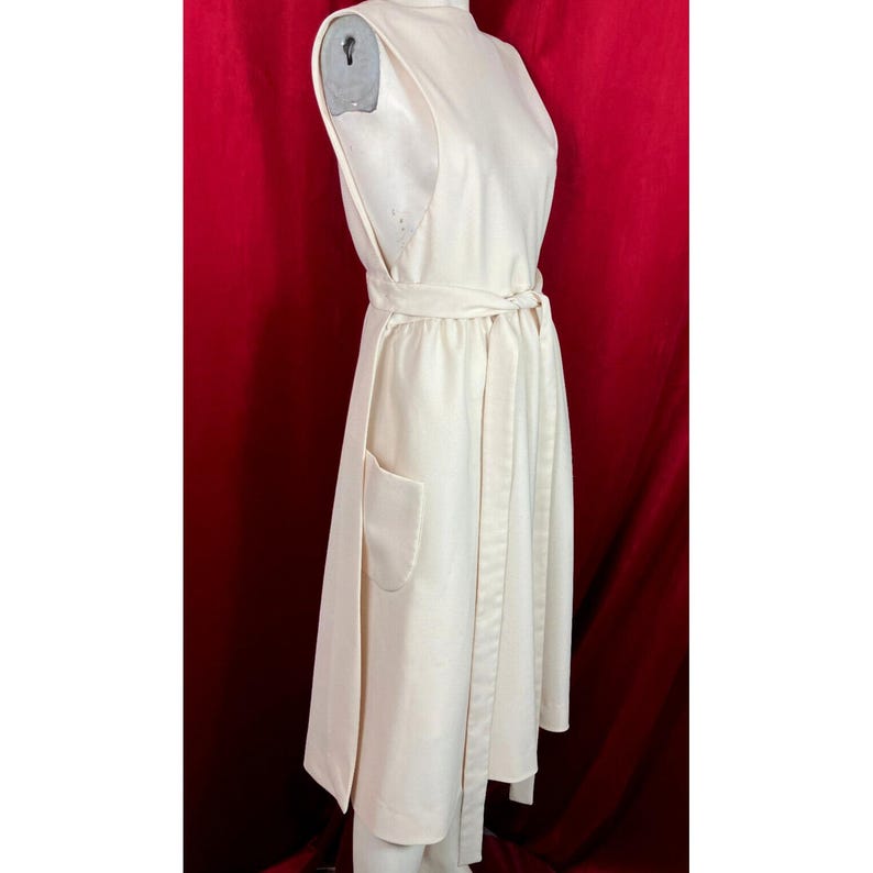 RARE 70s Halston Braniff Airlines Serving Apron Hostess Stewardess ...