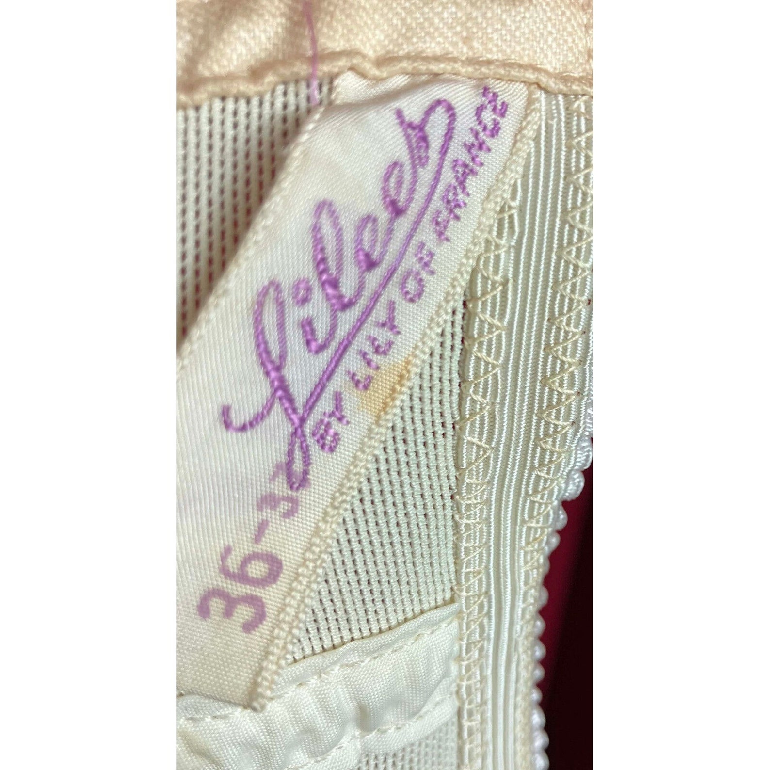 Lilees Lilly of France 1940s 40s Bustier Bra off White - Etsy