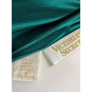 S Victoria’s Secret Vintage Gold Label Silk Mini Slip Teddy Hunter ...