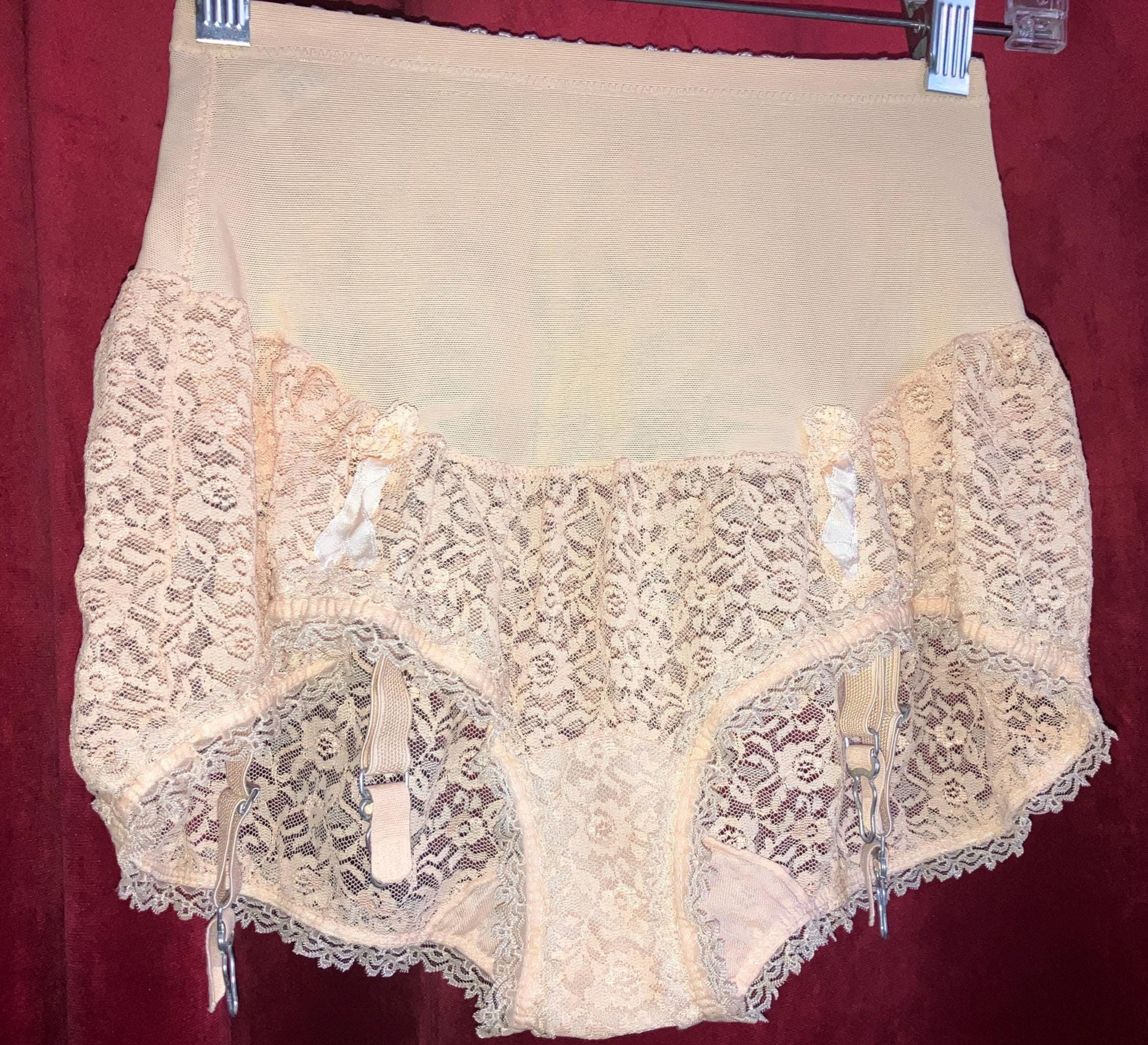 Ultra RARE Vintage Olga Granny Panty W Attached Waist Girdle and ...