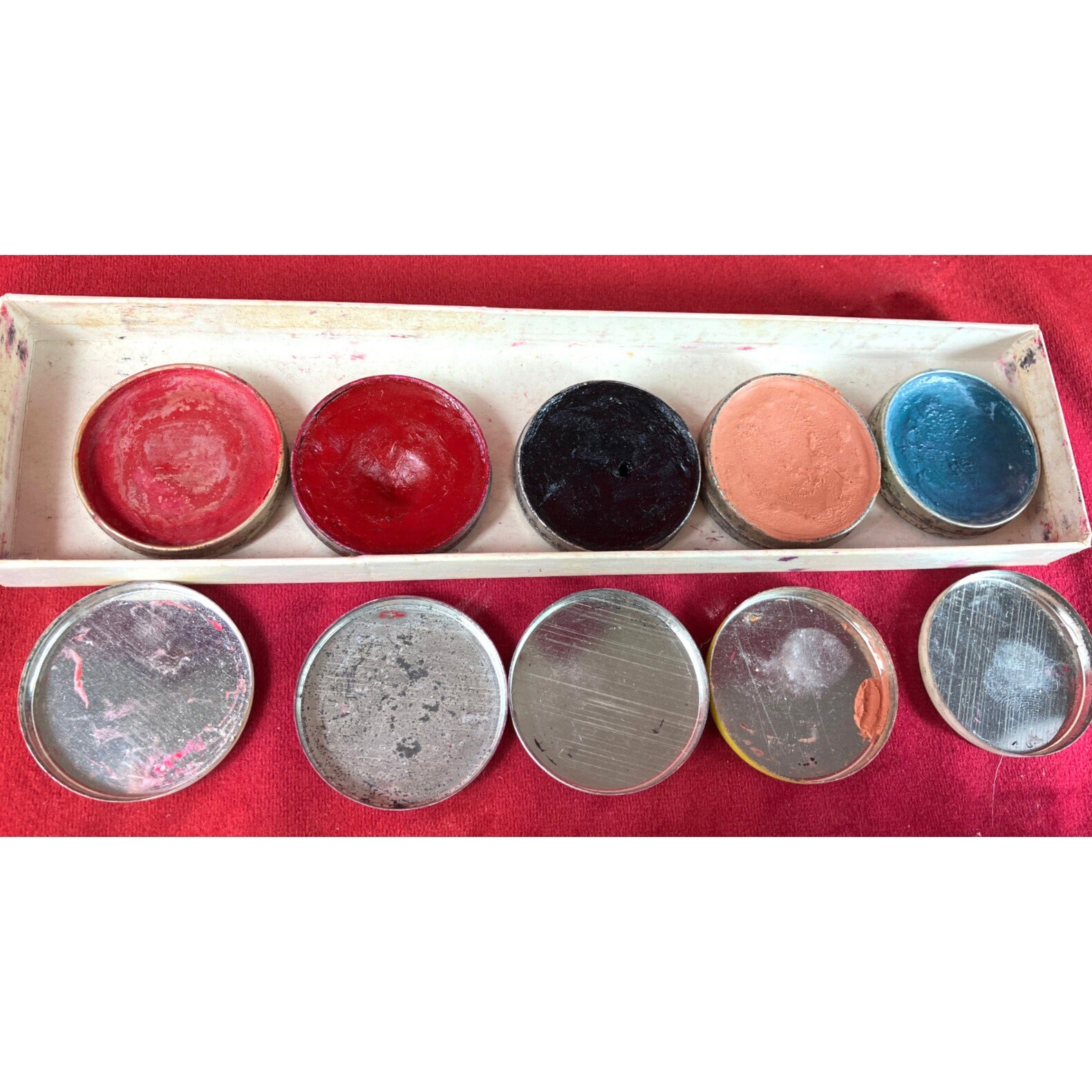 Vintage 1920s for Boudoir + Stage Makeup Face Powder Lip Eye Japan ...
