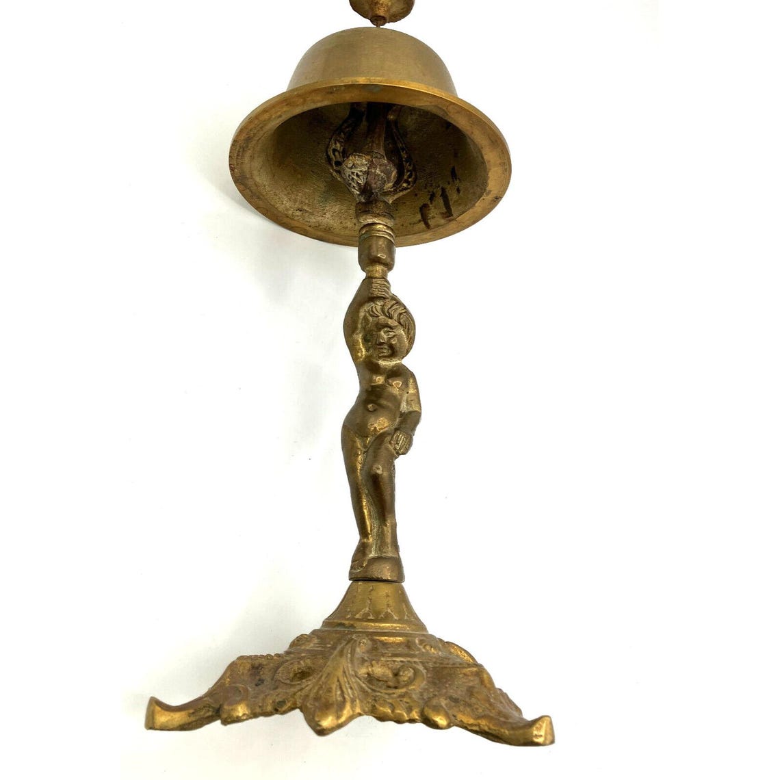 Antique Service Bell Cherub Figural Victorian Edwardian Hotel Store ...