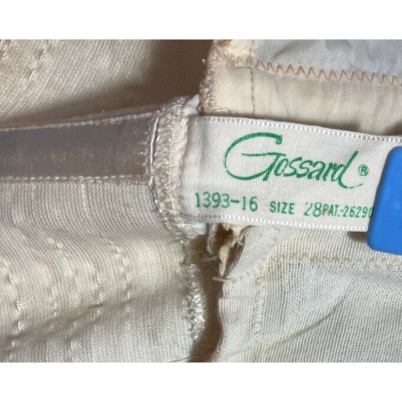 Size 28 Gossard Narroline Bottom Girdle Attached Garters Waist Shaping ...