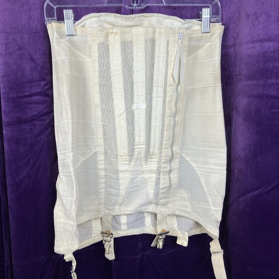 Sz 34 1940s 50s Summer Mesh Spencer High Waist Bottom Girdle Corset ...