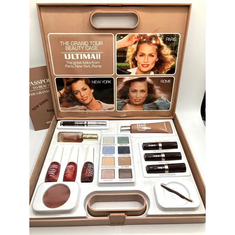 TIME CAPSULE Study Vintage 70s Supermodels Ultima II Make up Kit - Etsy