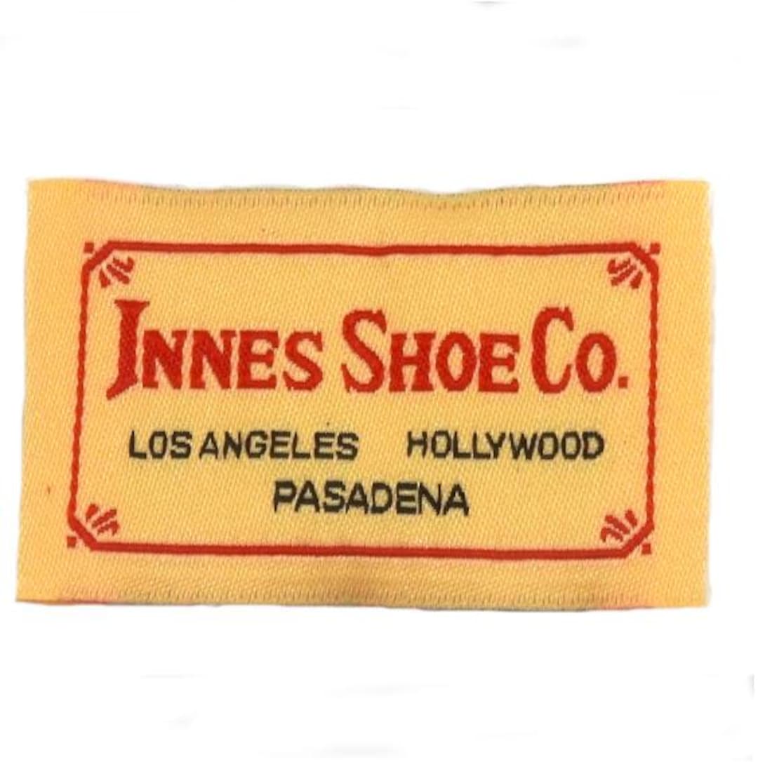 1 X Innes Shoe Co. Logo for Ruby Slippers Cotton Label - Etsy