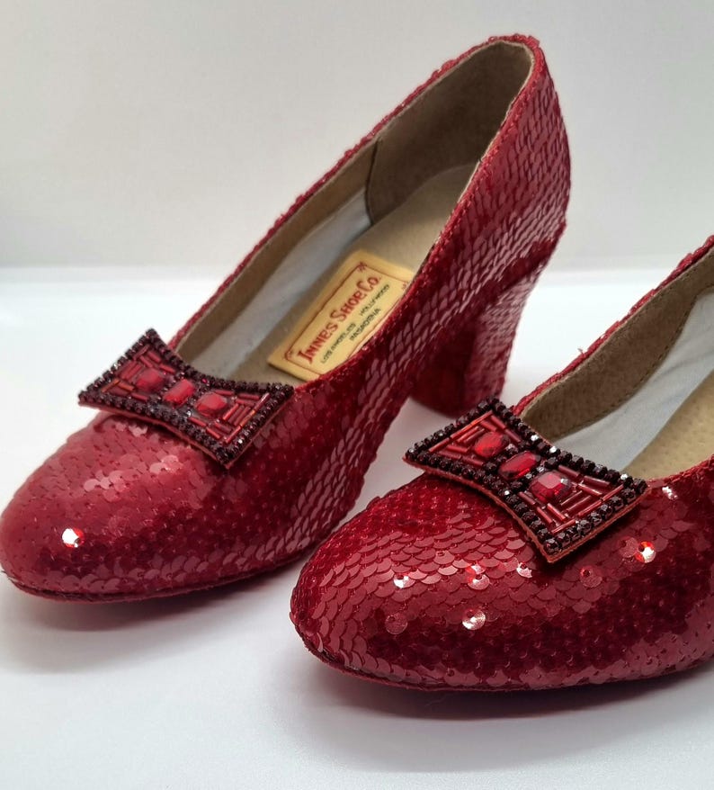 Dorothy's Ruby Slippers - Wearable Replica Costume Display Pumps the ...