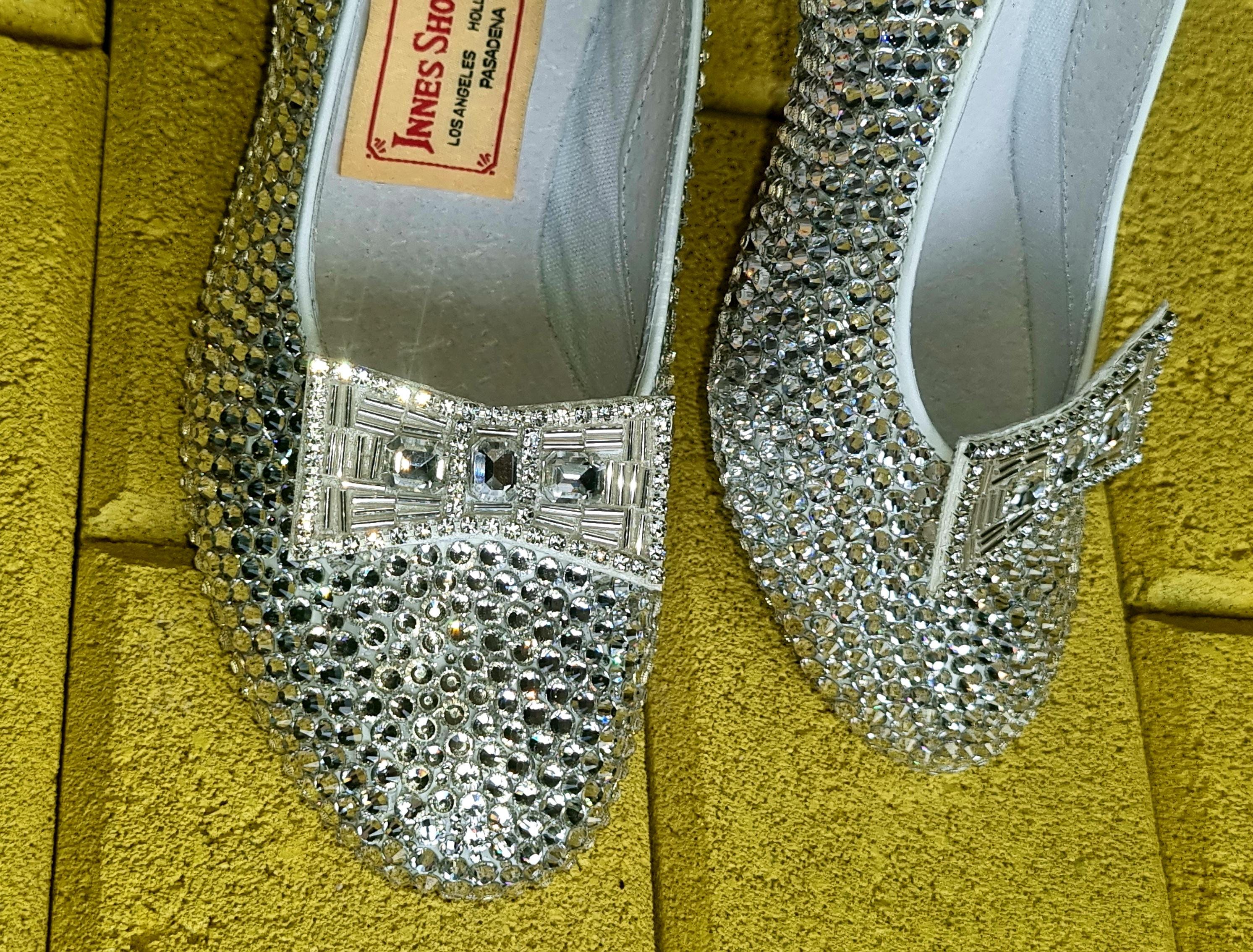 Dorothy's Silver Crystal Ruby Slippers - Wearable Replica Costume ...