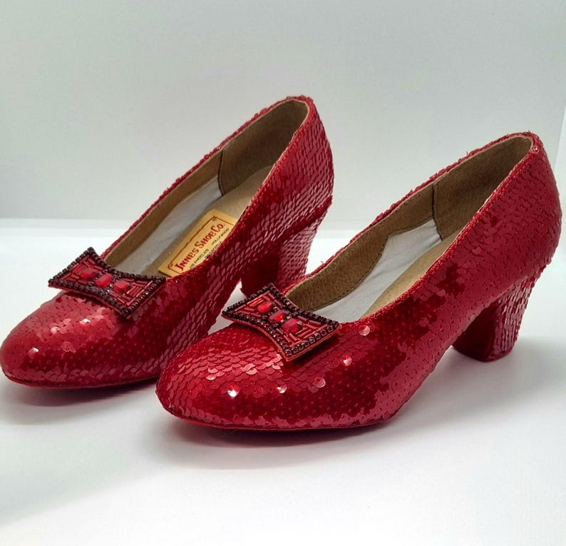 Wearable Replica Ruby Slippers Dorothy the Wizard of Oz - Etsy UK