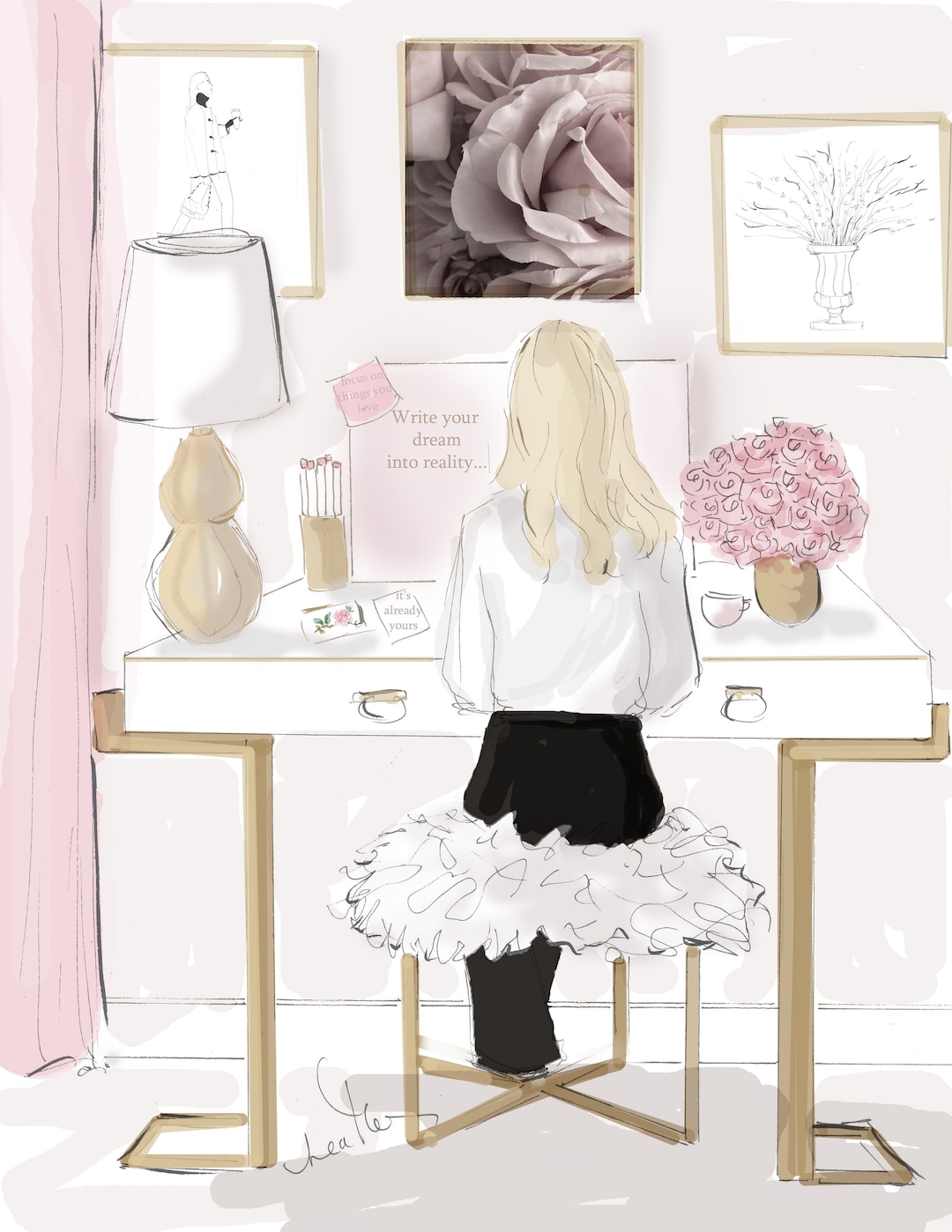 Visualization Quotes - Write Your Dreams in to Reality Quotes - {girly ...