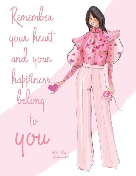 Valentine's Day Cards Valentine Art Your Heart and - Etsy