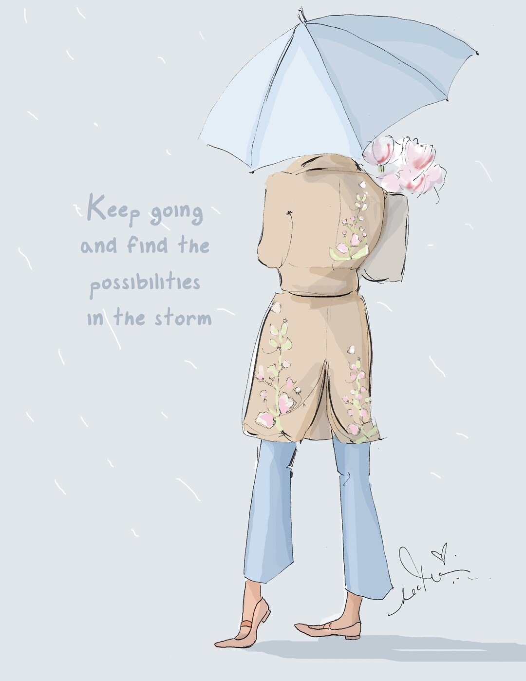 Spring Cards Keep Going Cards Find Possibilities in the Storm ...