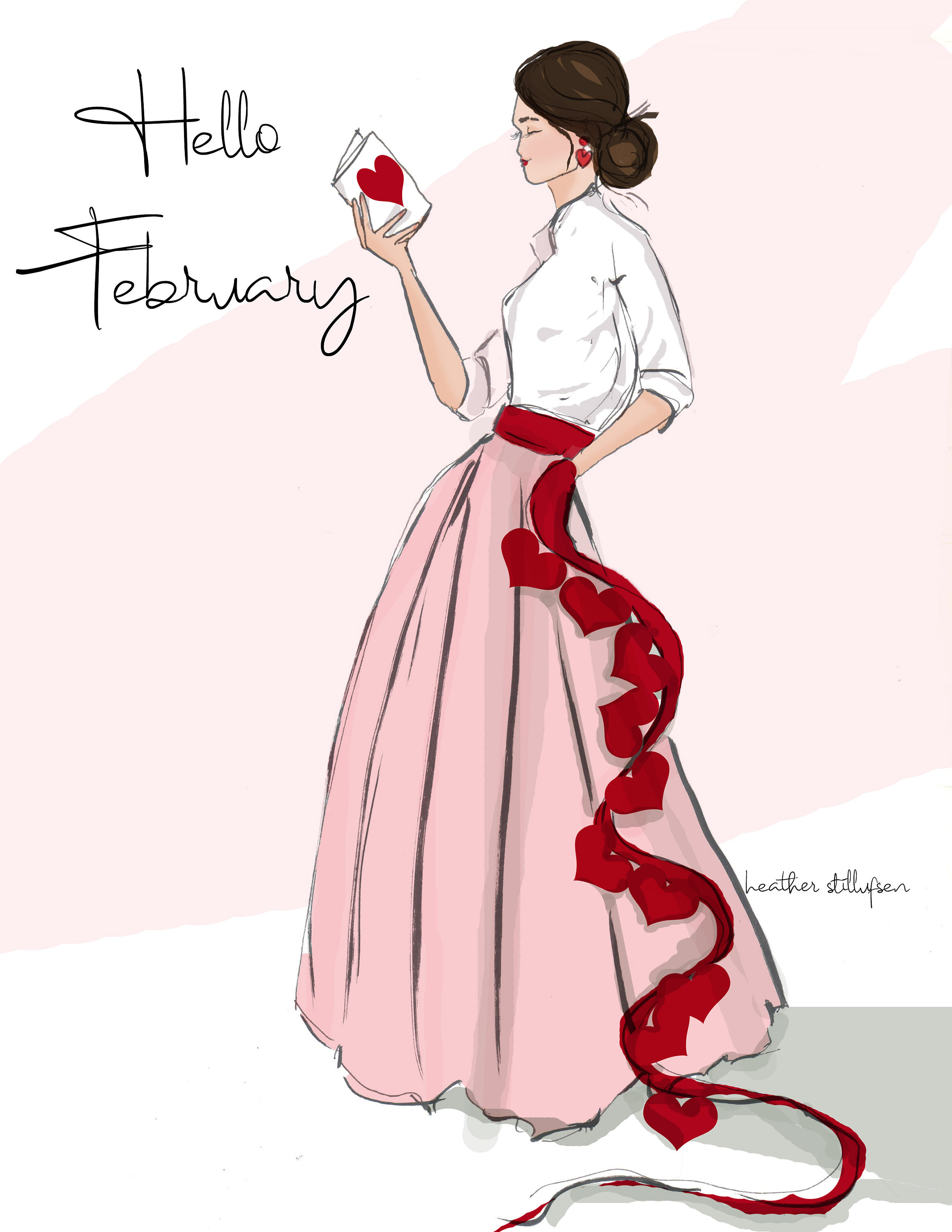 February- Hello February - Hearts - Greeting Cards - Quotes for Women ...