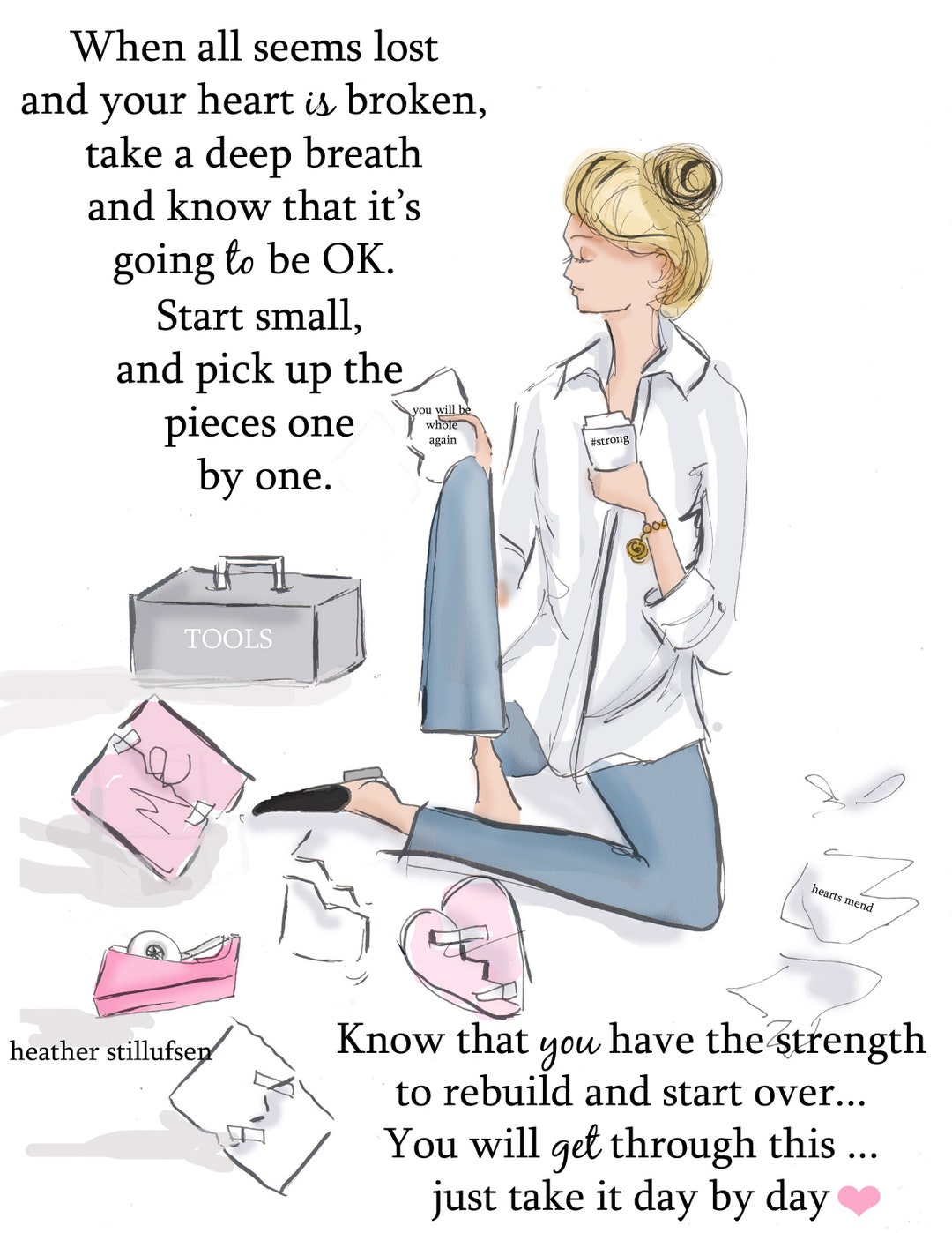 When All Seems Lost - Heather Stillufsen - Think Positive - Cards and ...
