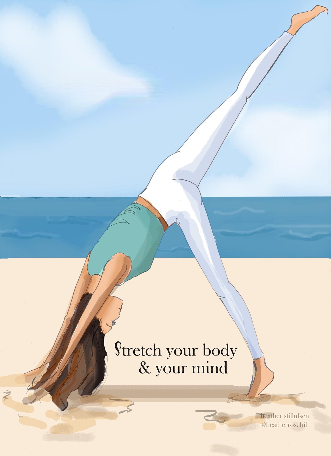Stretch Your Body and Your Mind - Heather Stillufsen Cards Heather ...