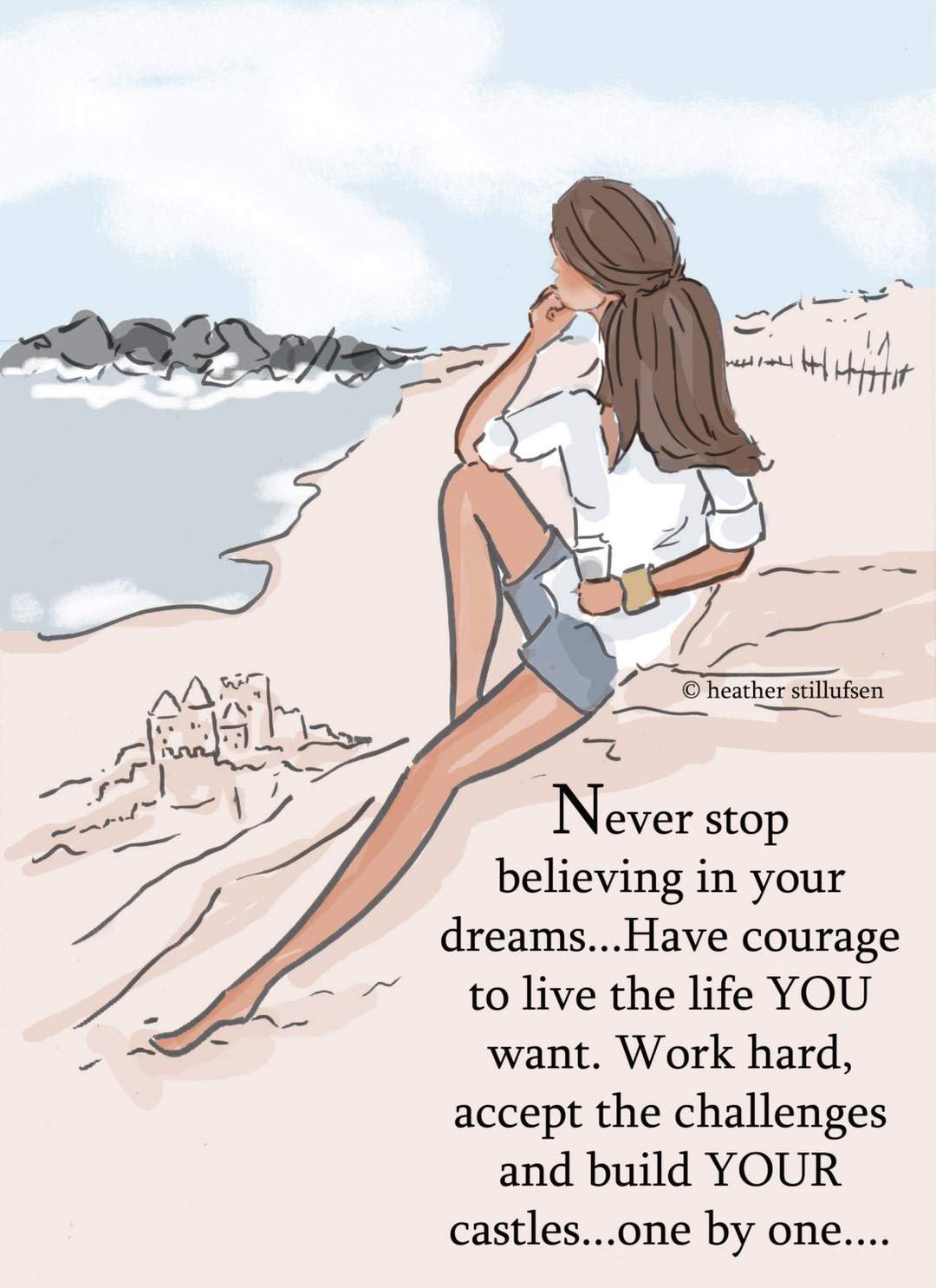 Build Your Sand Castles One by One - September - Sandcastles - Beach ...