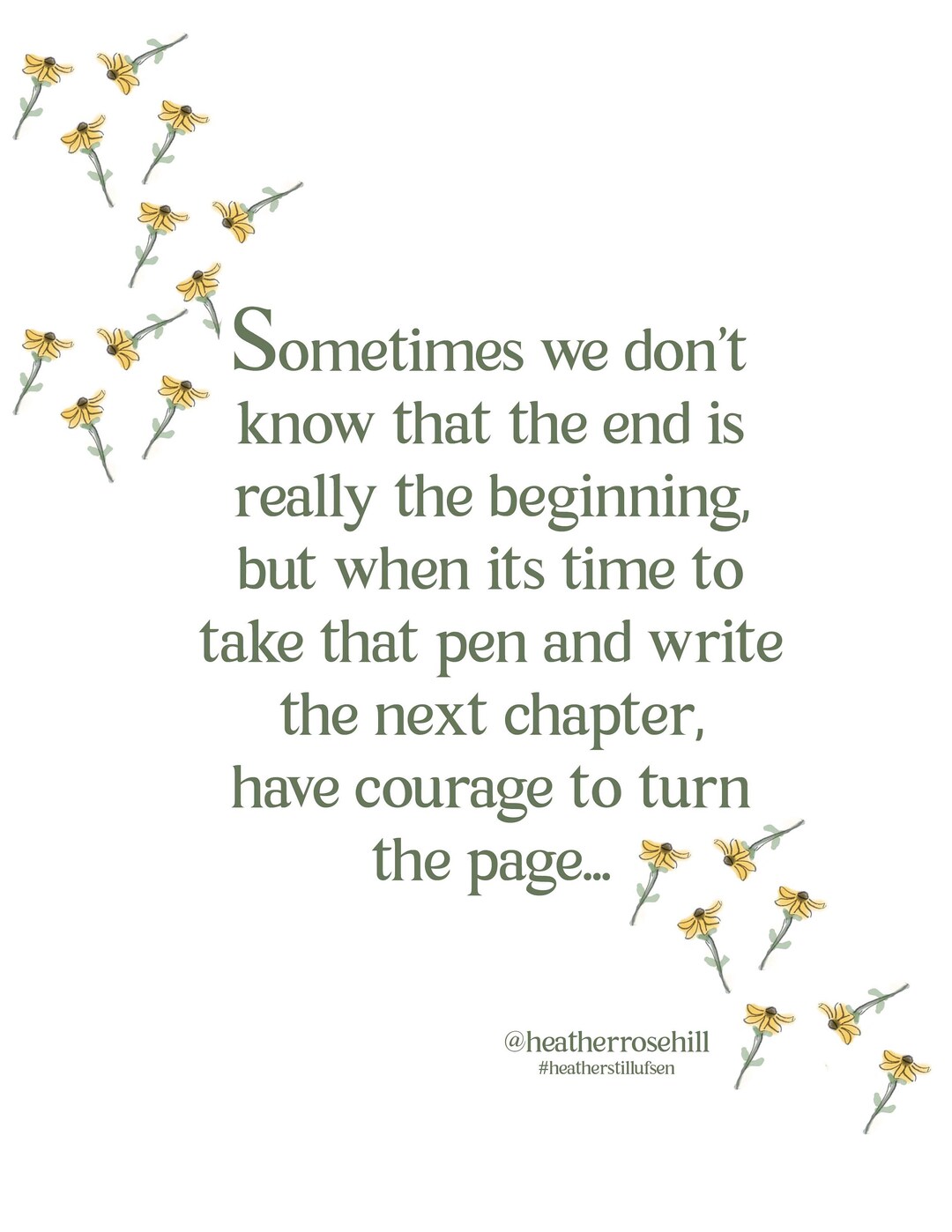 Encouragement Quotes - Sometimes We Don't Know That the End is the ...