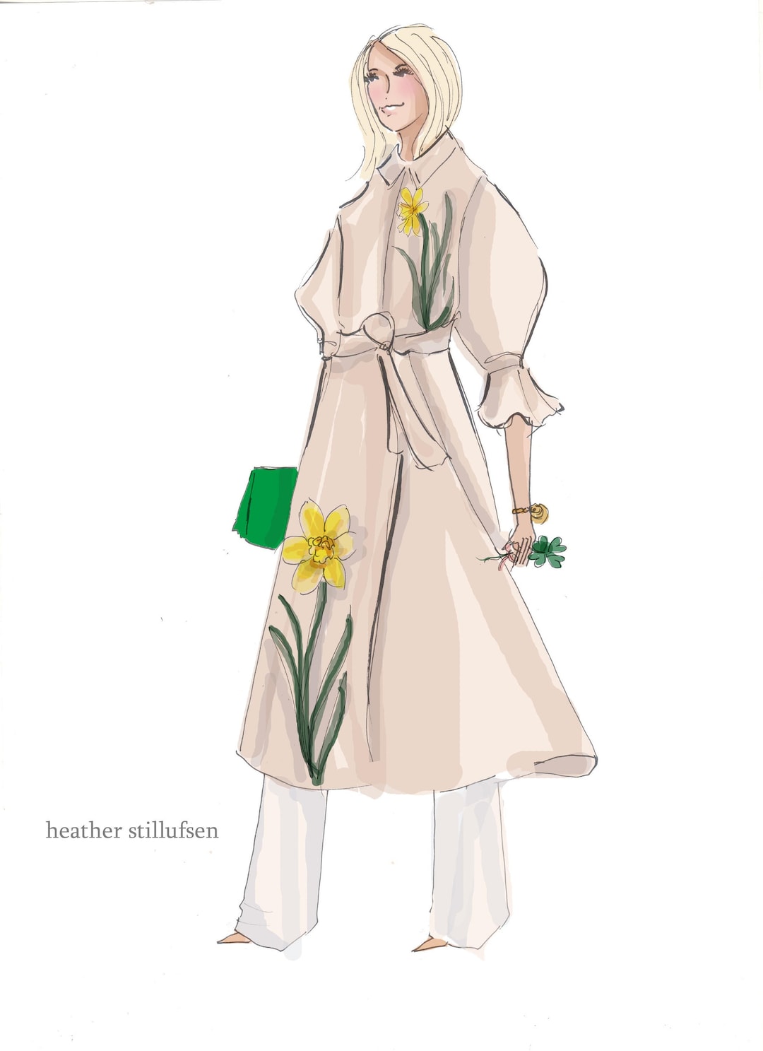 Spring St Patricks Day March Spring Cards Hello Miss March - Heather ...