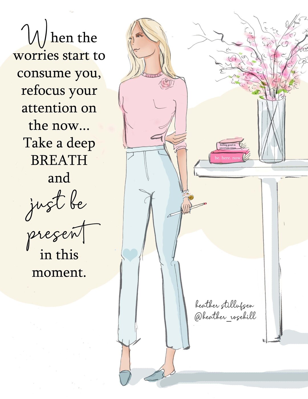 Focus on the Now - Encouragement Cards and Motivational Cards by ...