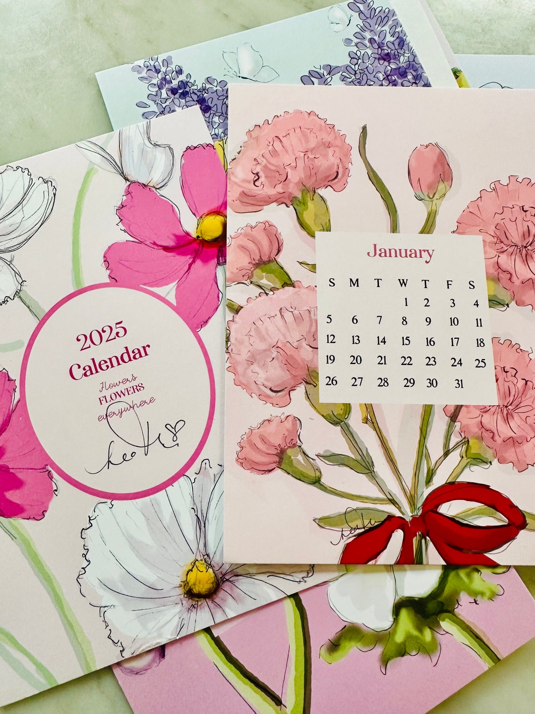 2025 FLORAL Calendar Flower Gifts Heather Stillufsen 2025 Calendar ...
