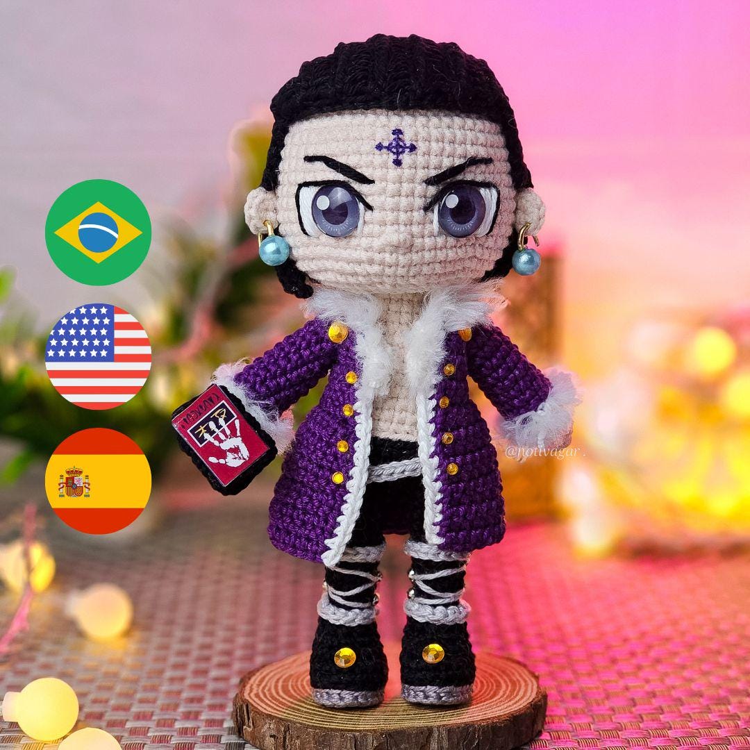 The Leader of the Spiders Amigurumi PDF - Etsy