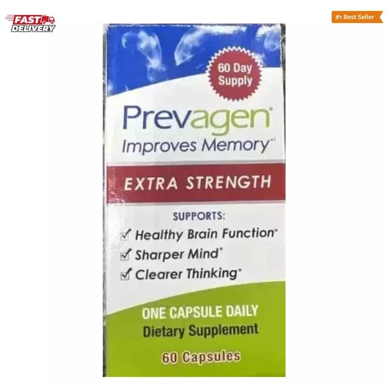 Prevagen Extra Strength 20mg Capsules – 60 Count for Improved Memory ...