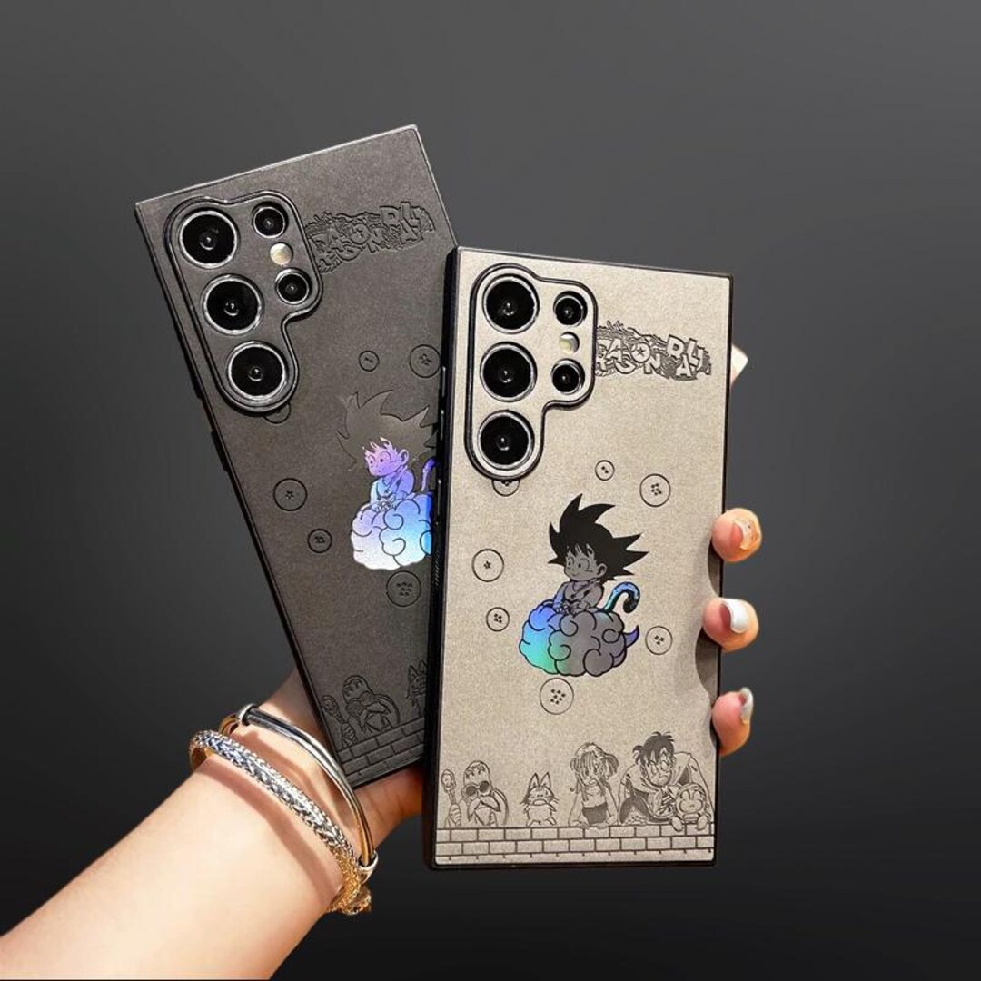 Samsung Cute Goku Silicone Phone Case - Dragon Ball - S22/S23/S24 Ultra ...