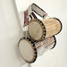 Authentic African Talking Drum With Sticks/ilu Gangan/ilu Omele - Etsy