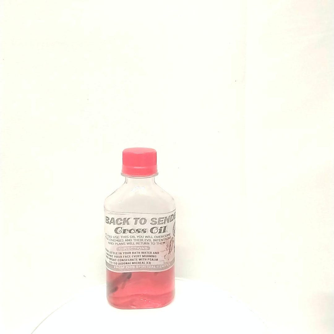 Back to Sender Cross Oil - Etsy