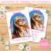 Graduation Photo Frame Template | Class of 2025 Senior Photo Card ...