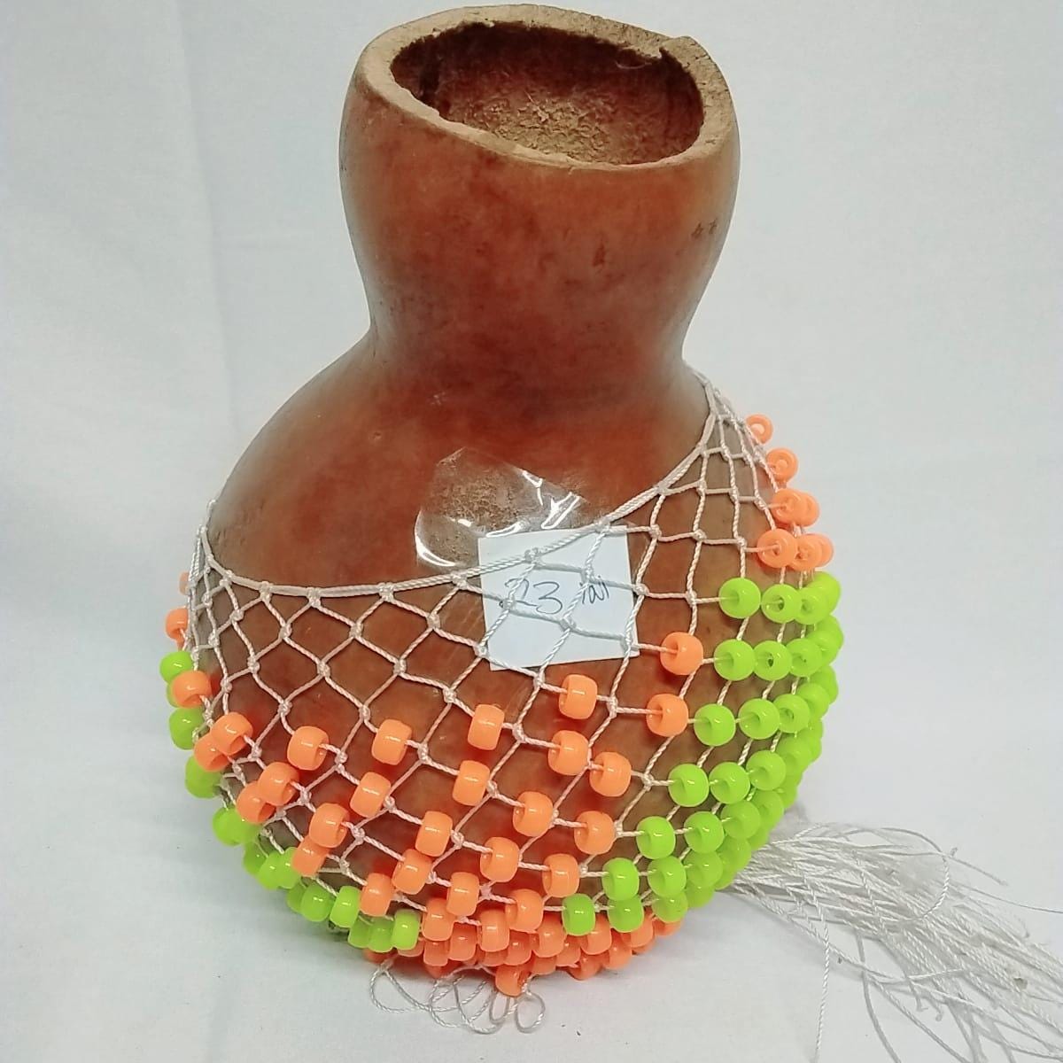 Shekere/african Organic Gourd Shaker/closed Beaded African Shaker - Etsy