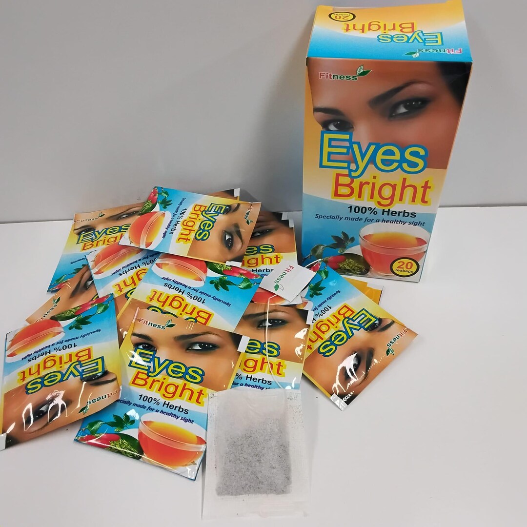 100% Herbs Eyes Bright Tea/20 Tea Bags - Etsy