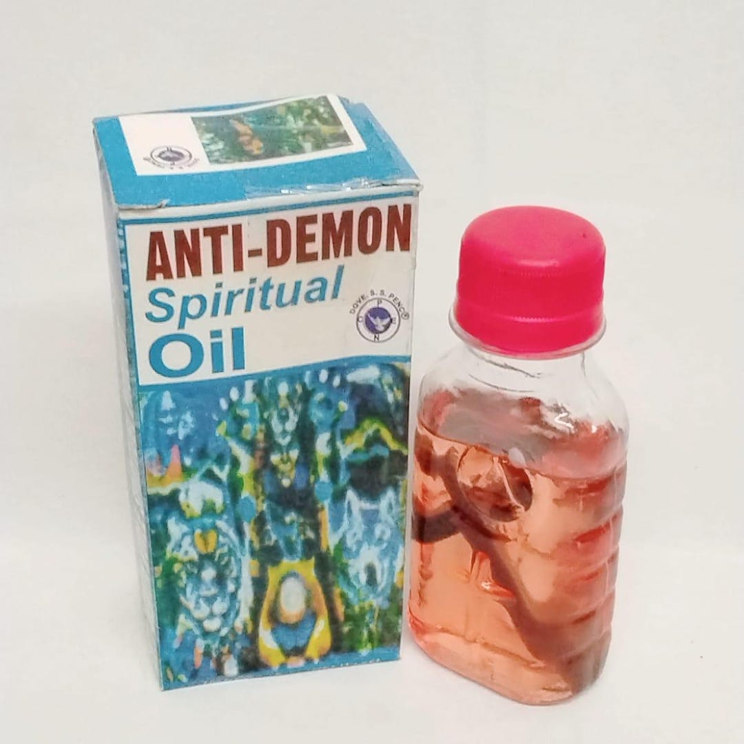 Anti Demons Spiritual Oil/huile Spirituelle Anti Demon - Etsy