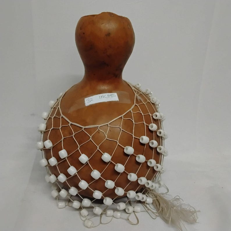 Shekere/african Big Beaded Shakers/african Gourd Shakers - Etsy