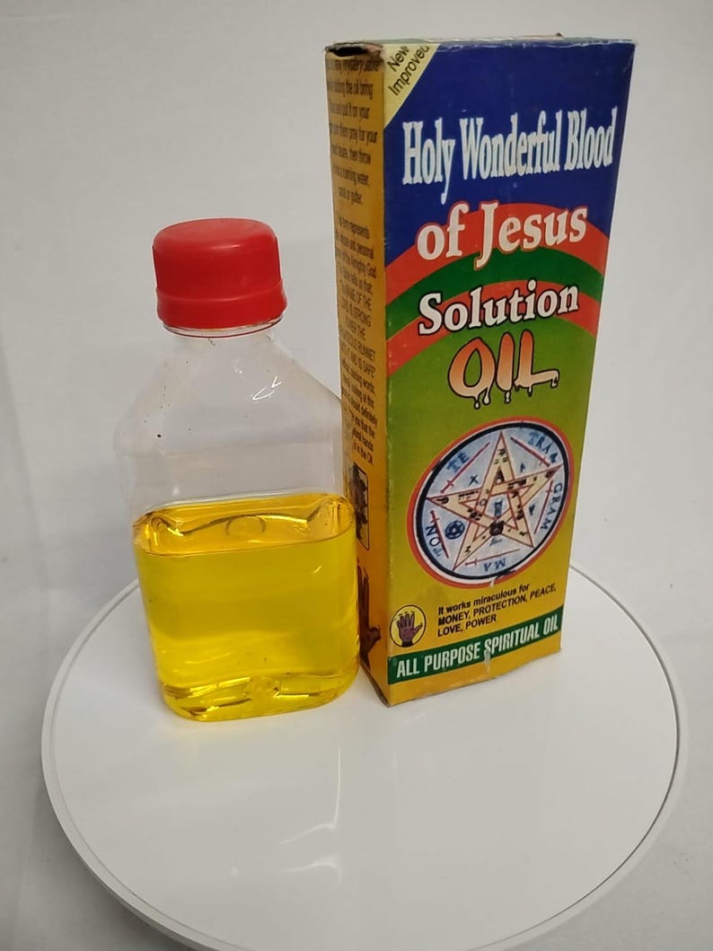 Blood Jesus Solution Oil/ Holy Wonderful Blood of Jesus Oil/ All ...